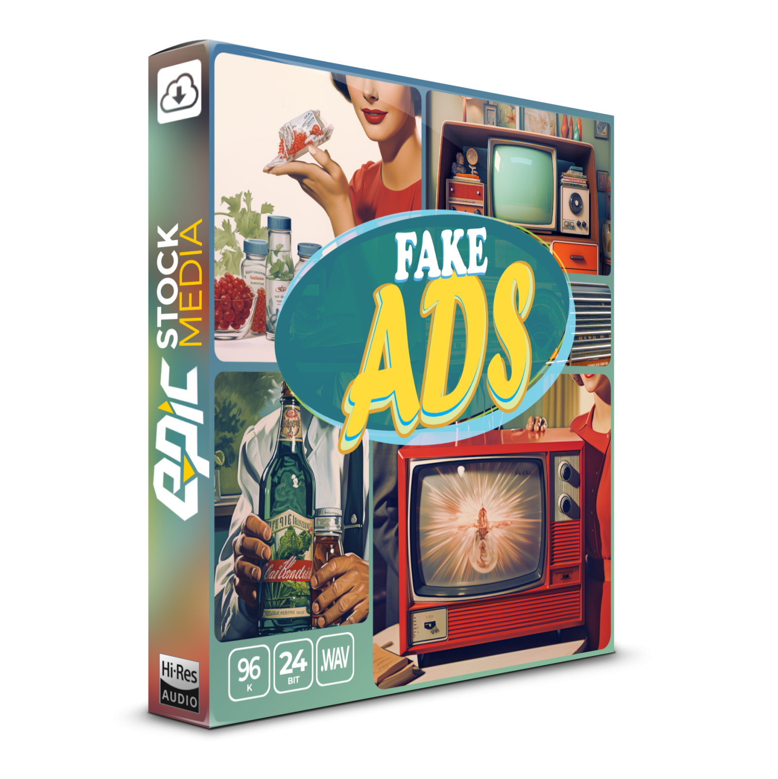 Fake Advertisements and Radio Sound Effects Audio Construction Kit ...